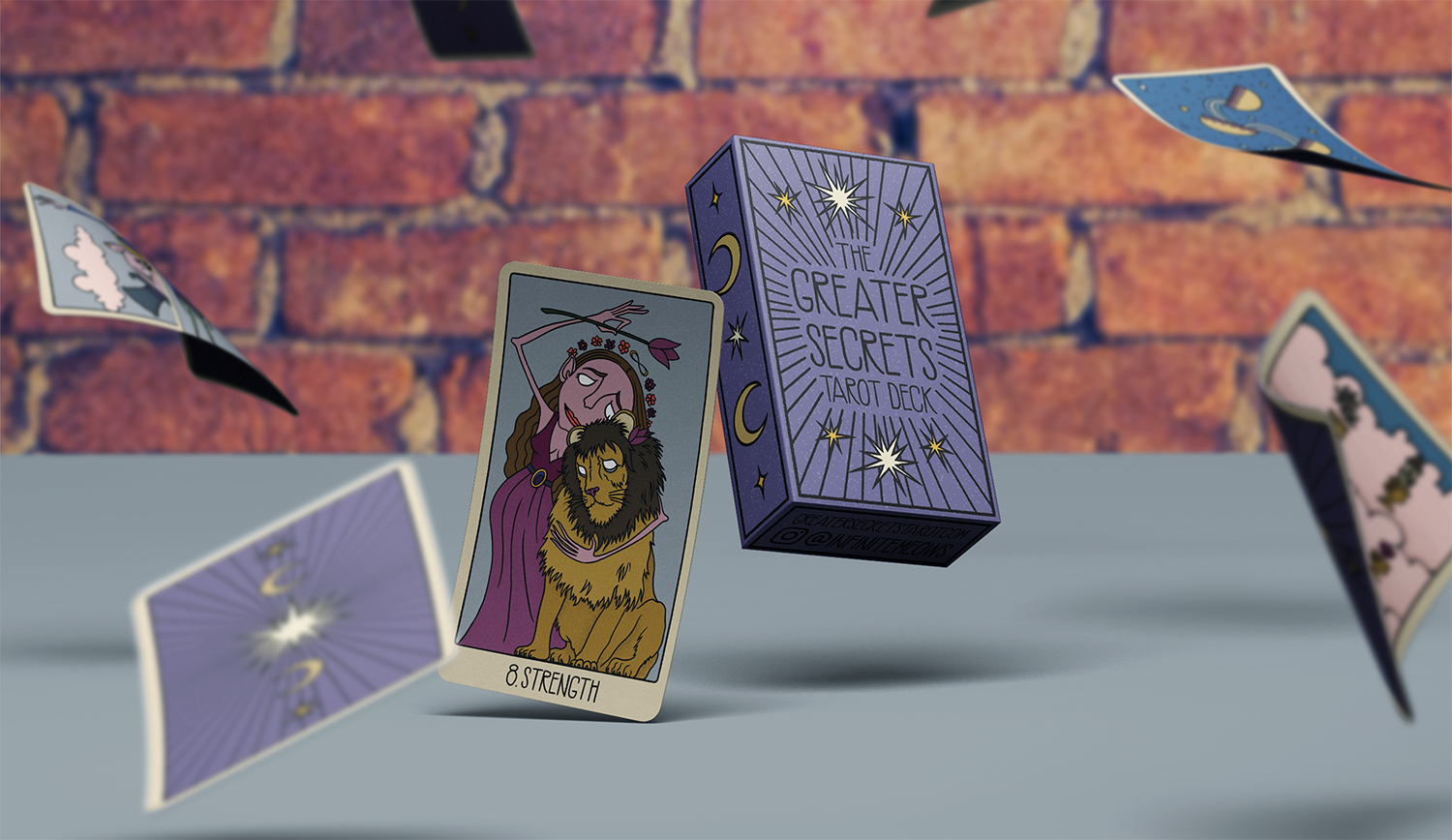Greater Secrets Tarot - Infinite Meows Design