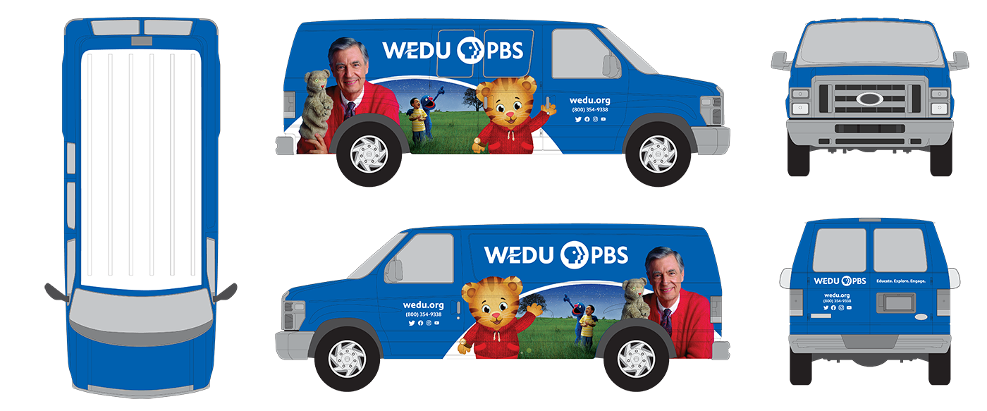 WEDU PBS Rebrand - Infinite Meows